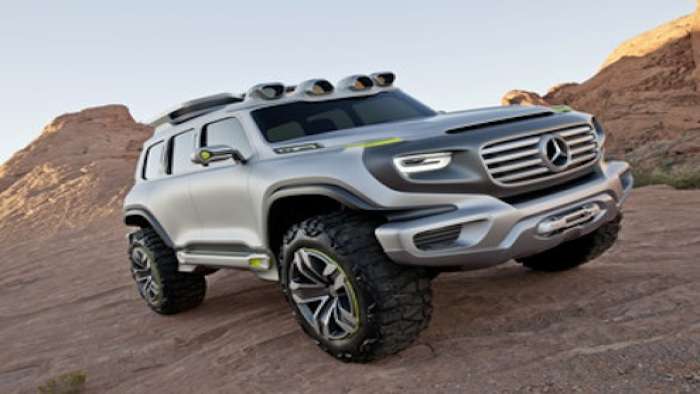 Ener-G-Force reveals future Mercedes-Benz off-road design